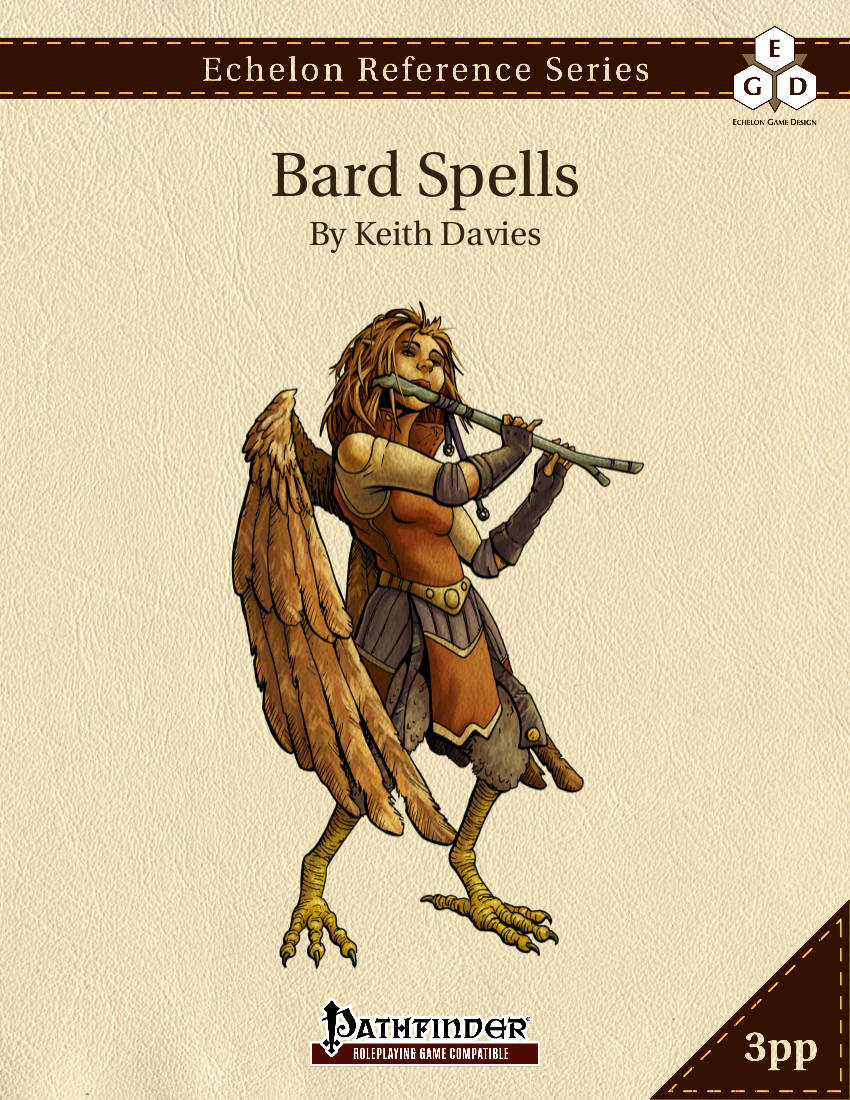 Bard Spells – Echelon Game Design